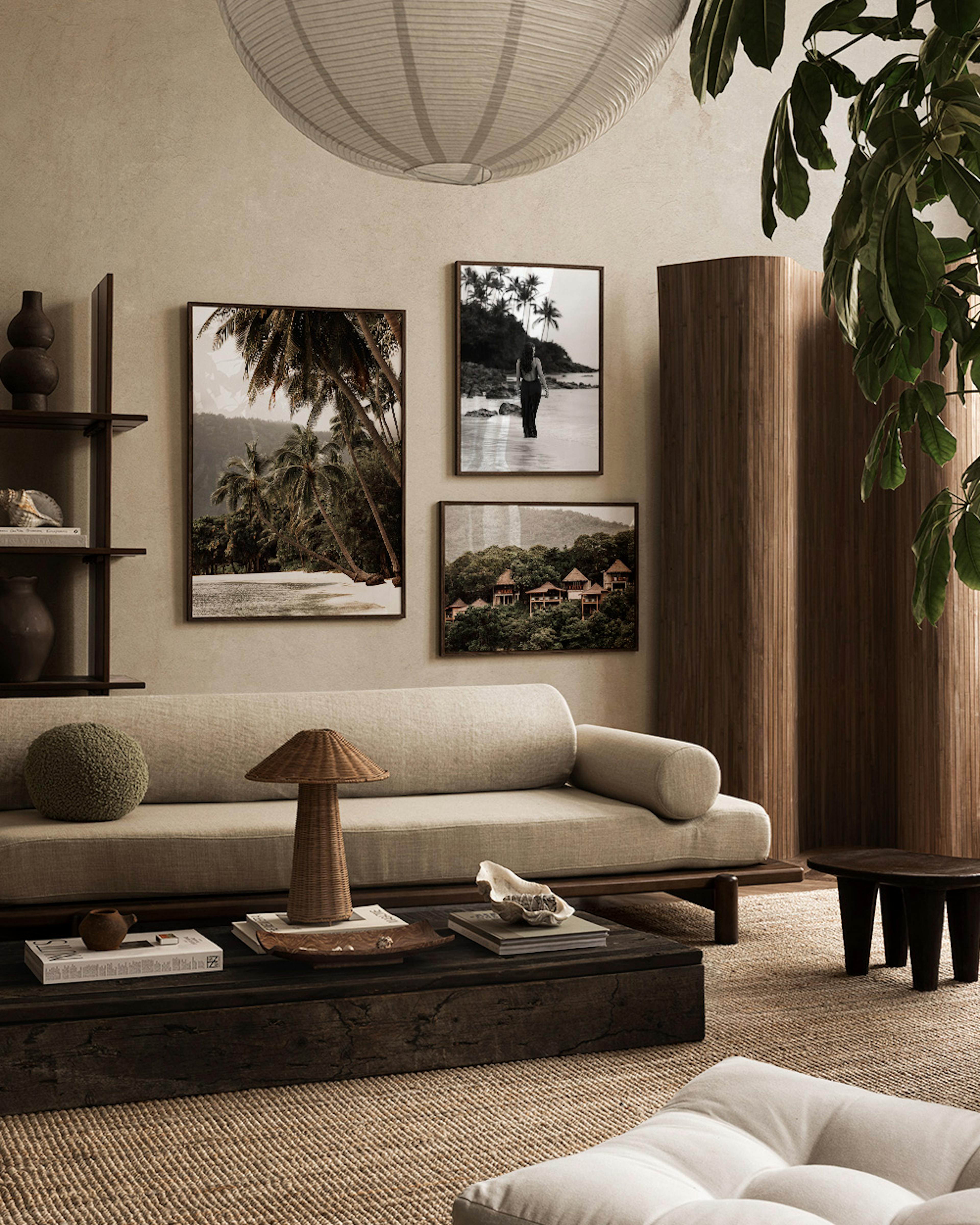 Studio Soluna gallery wall